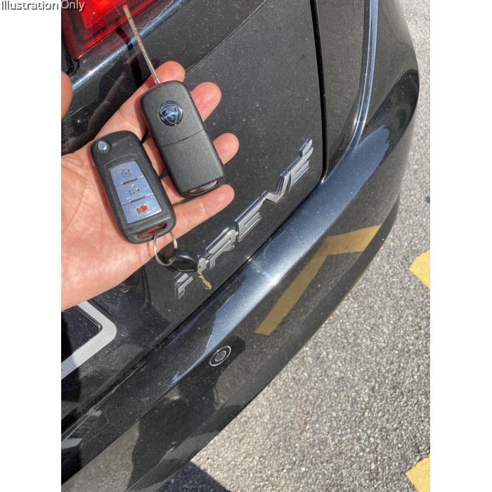 PROTON PREVE IRIZ SUPRIMA S SMART KEY