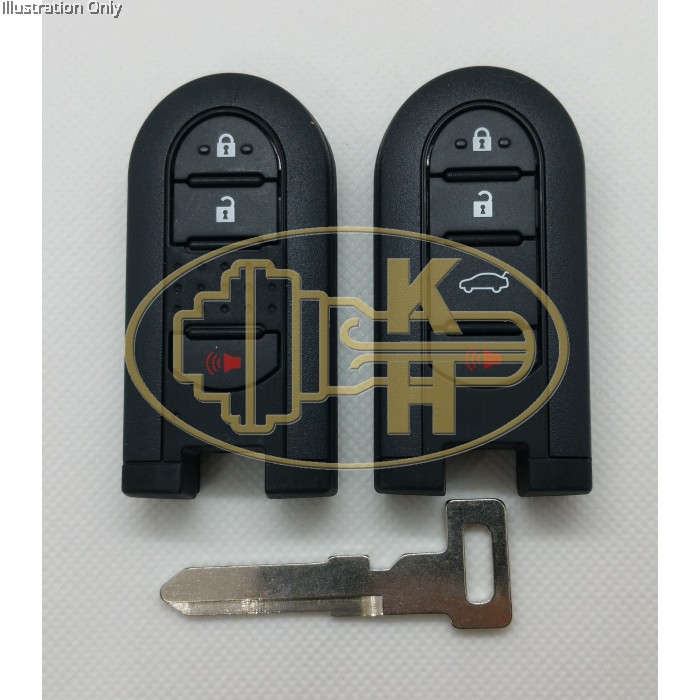 ORIGINAL PERODUA 3B/4B SMART KEY
