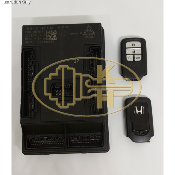 ORIGINAL HONDA SMART KEY ECU REPLACEMENT