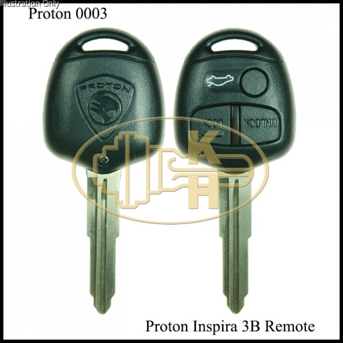 PROTON INSPIRA 3B REMOTE KEY