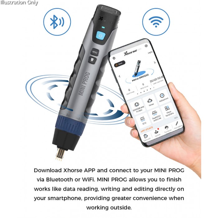 Xhorse VVDI MINI Prog Powerful Eeprom Chip Programmer Work on Xhorse APP