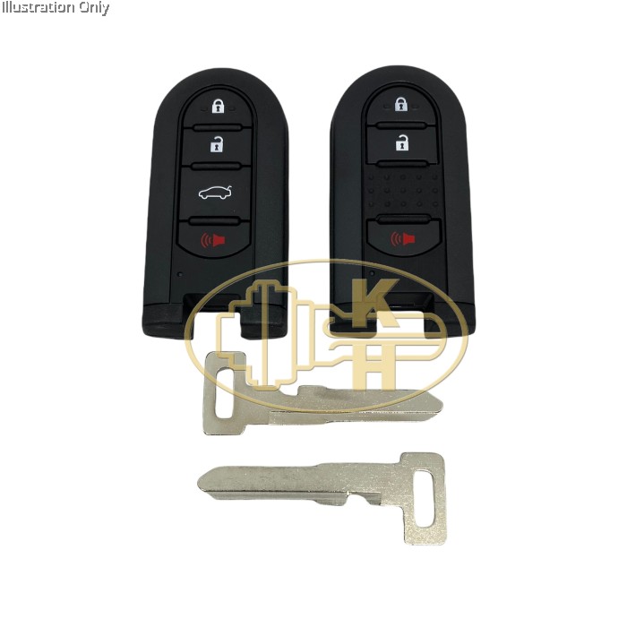 PERODUA SMART EMERGENCY KEY BLADE