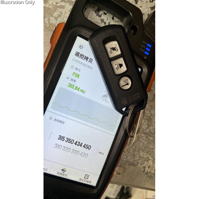 Honda pcx forza 300 xadv750 313-315 smart key