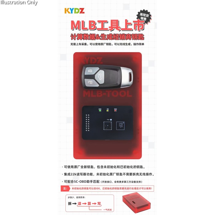 KYDZ MLB TOOL FOR AUDI PORSCHE 5C system