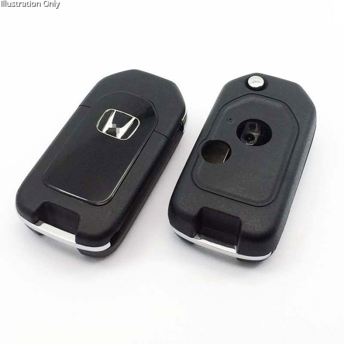 HONDA modified 2/3 buttons flip remote key case for replacing Honda ...