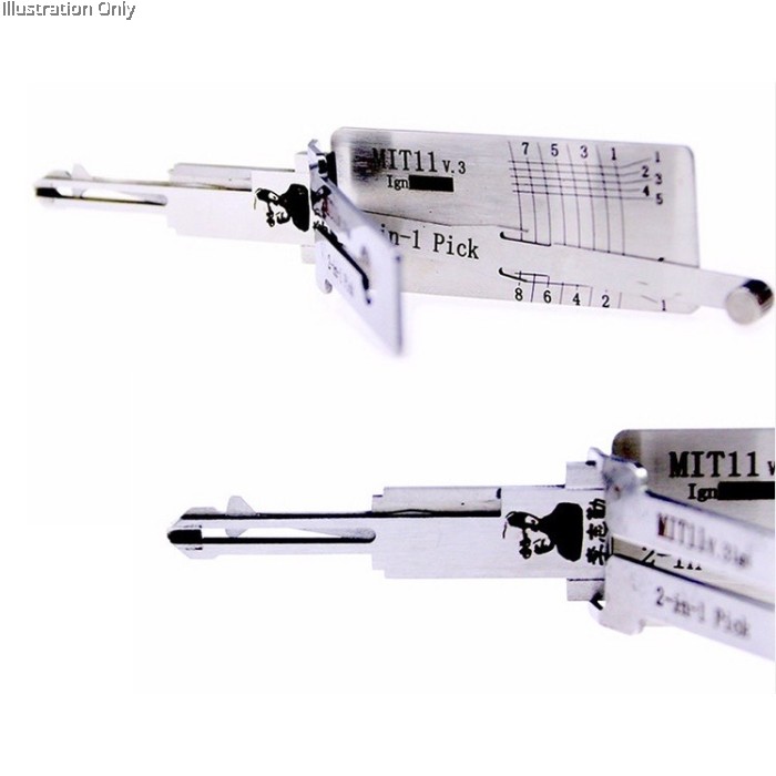 Lishi 2 in 1 Mit11 lock pick