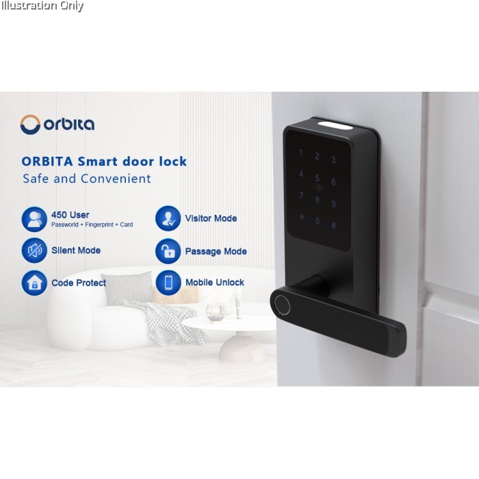 ORBITA HOME SMART LOCK P7024 AIRBNB (CYLINDER)