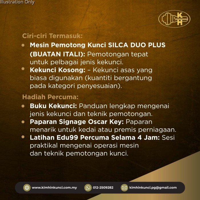 SILCA DUO PLUS Key Cutting Business Package