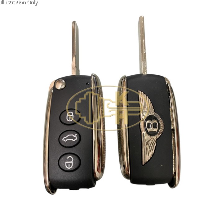 Bentley Flip Remote Key Shell