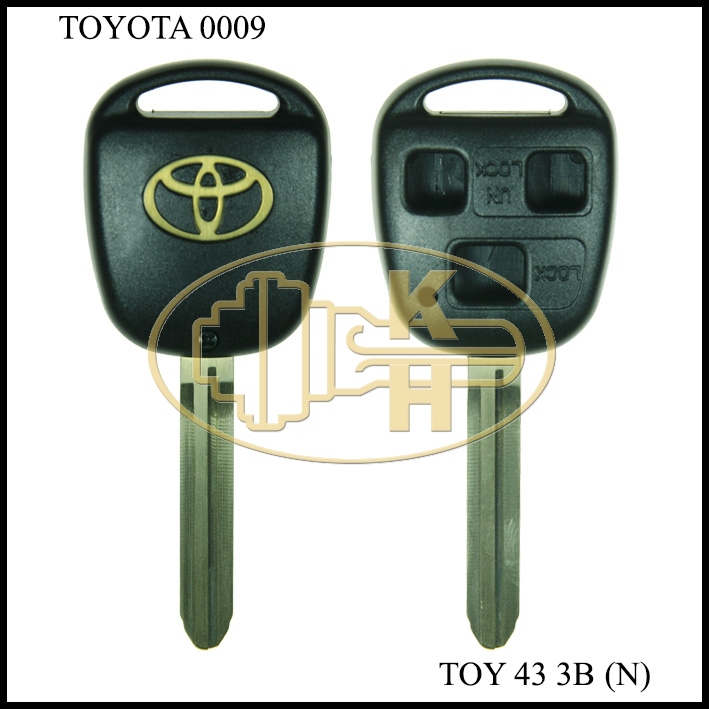 TOYOTA TOY43 3B KEYSHELL