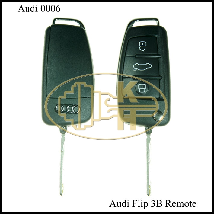 AUDI TT / A6 / A8 ETC 3B FLIP REMOTE