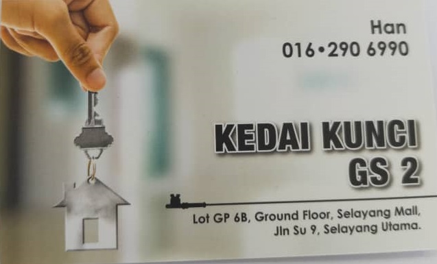 KEDAI KUNCI GS 2