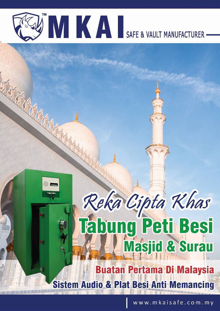 MKAI DS Peti Besi Keselamatan Tinggi dengan Suara Elektronik (420kg)