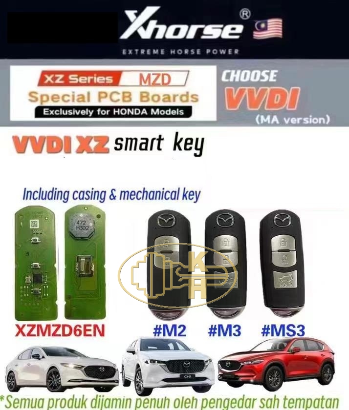 XHORSE XZMZD6EN Special PCB Board Exclusively for Mazda Models
