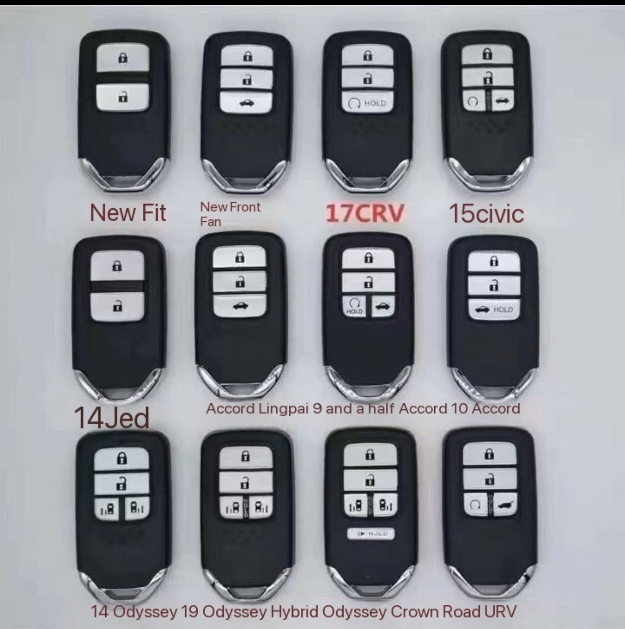 Honda Smart Remote keyshell