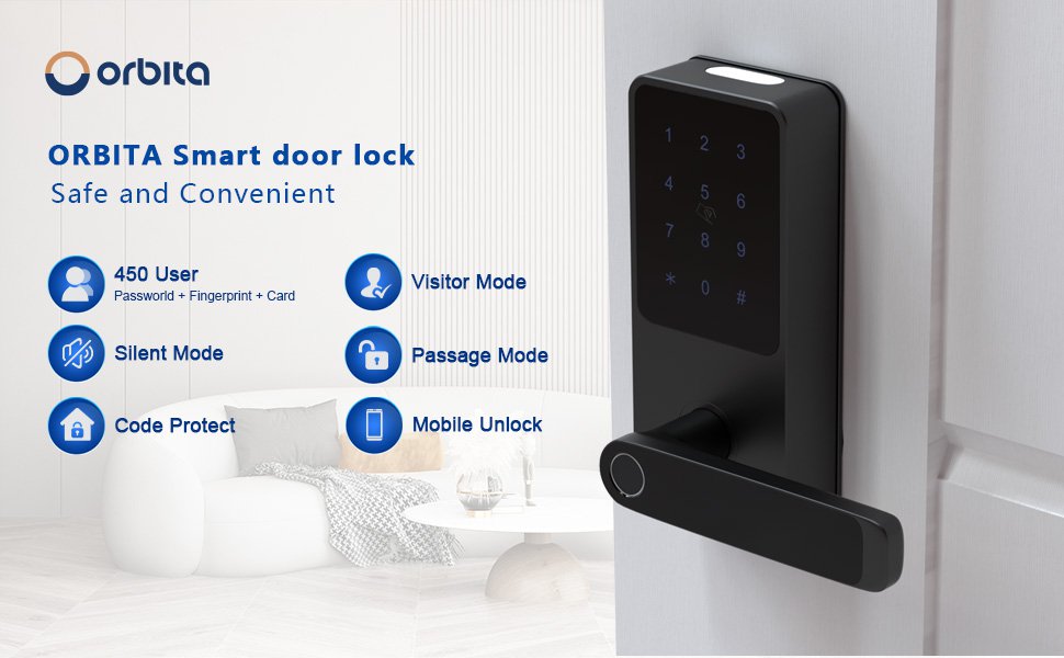 ORBITA HOME SMART LOCK P7024 AIRBNB (CYLINDER)